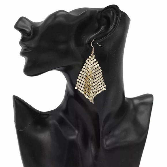 Boutique | Jewelry | Drape Charm Dangle Earrings | Poshmark